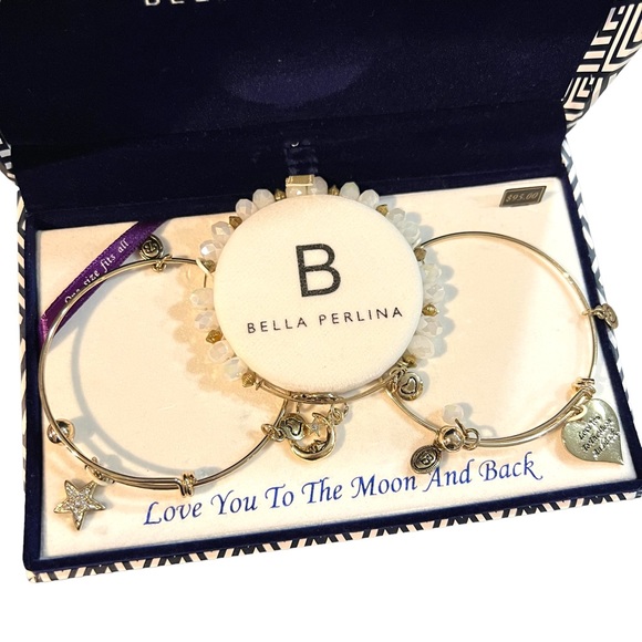 bella Perlina | Jewelry | Bella Perlina Bracelets Love You To The Moon ...